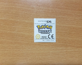 Nintendo Ds Cartridge Sticker - Etsy