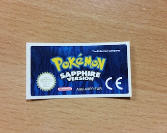 Gameboy Cartridge Label - Etsy