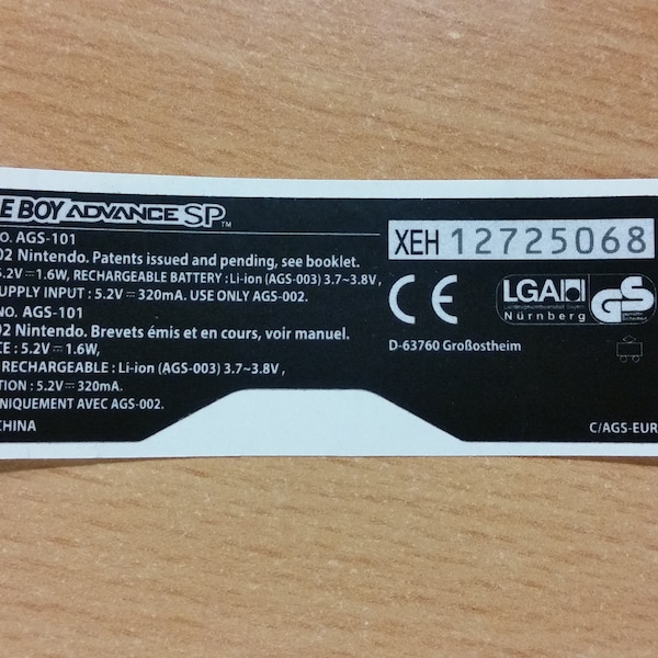 Gameboy Sp Replacement Screen - Etsy