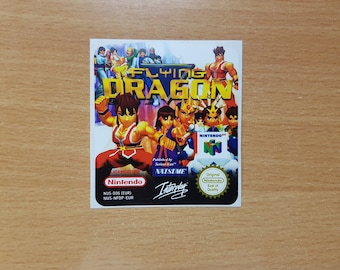 Nintendo 64 Mario 64 Replacement Label Decal Sticker Cartridge - Etsy