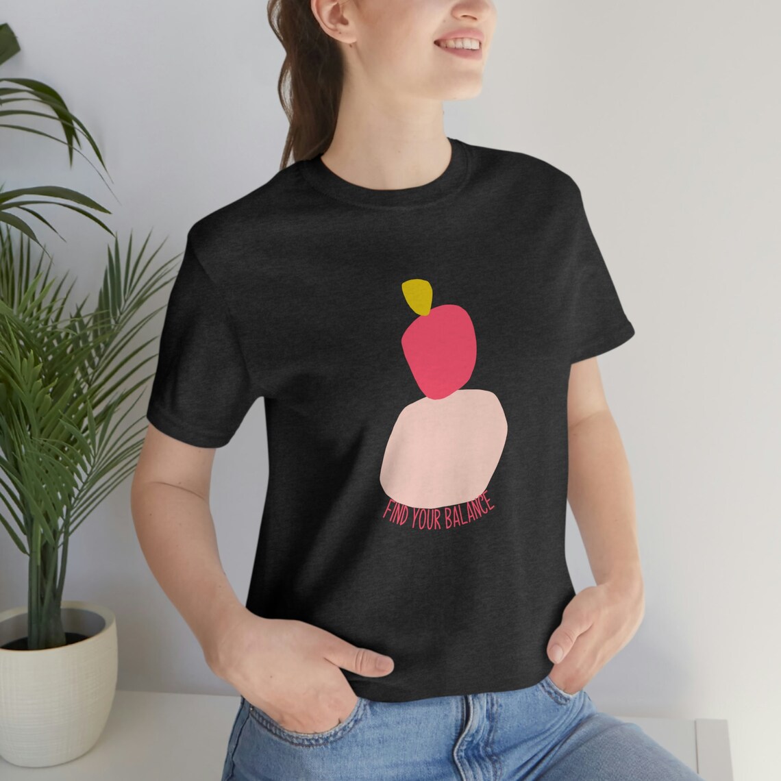 Balance Shirt Find Your Balance Tshirt Meditation Shirt - Etsy