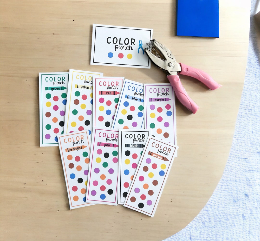 Color Recognition Activity Prek Morning Bin Fine Motor Task Box for ...