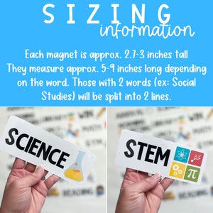 Classroom Daily Schedule Magnets Back to School Decor Daily Visual ...