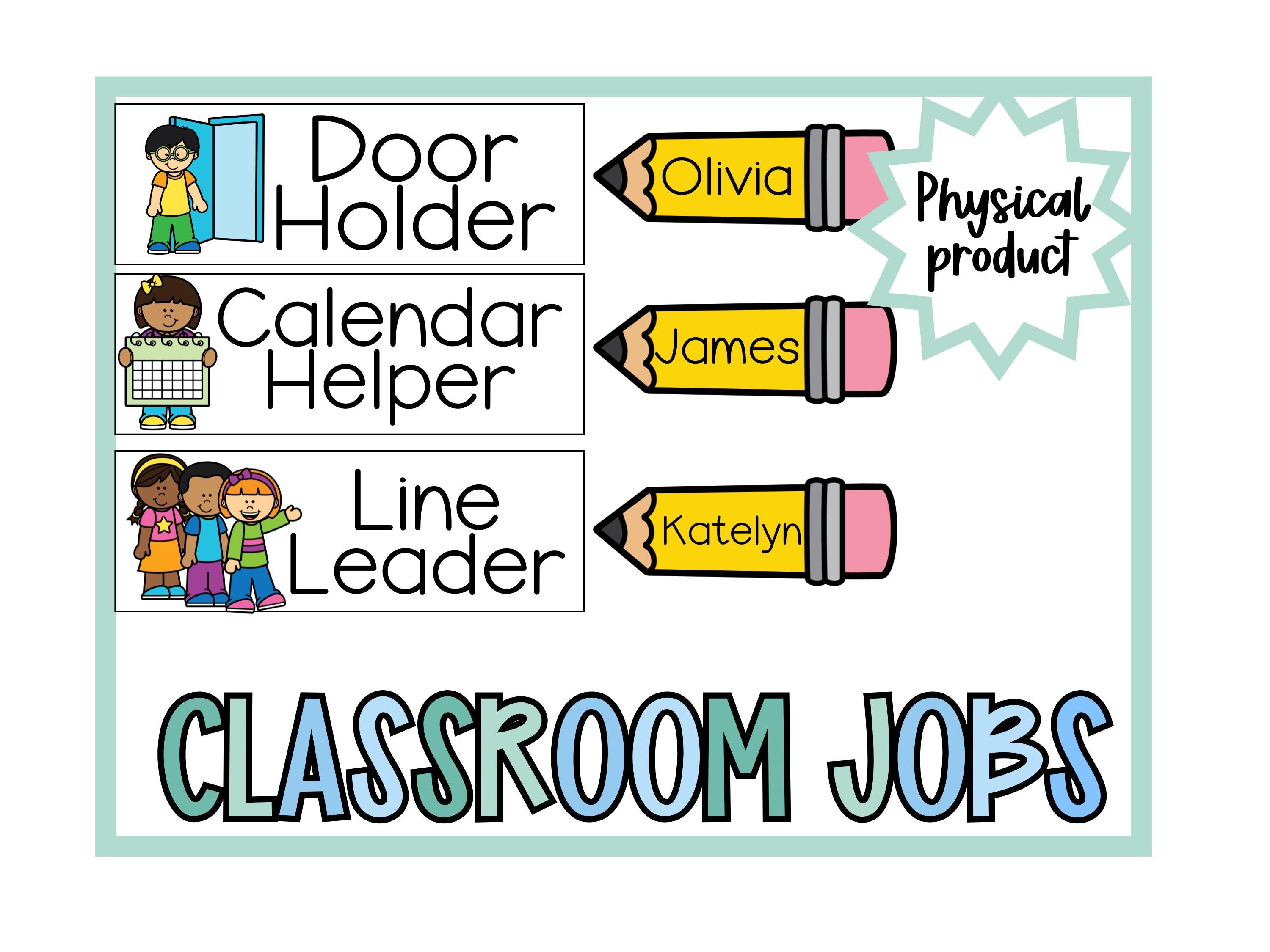 Classroom Helper Clipart