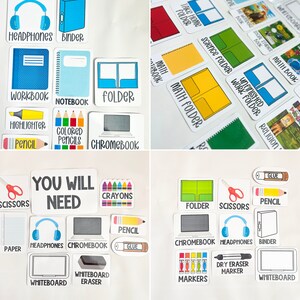 Magnets for Classroom Visual Aid Cards You Will Need School - Etsy