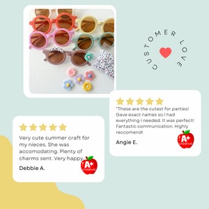 DIY Kit Kids Summer Craft Idea Personalized Sunglasses Craft for Kid ...