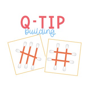 Fine Motor Activity Preschool Qtip Building Build the Pattern Prek Fine ...