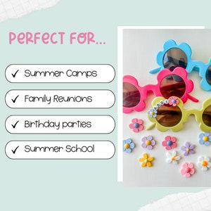 8 Year Old and up DIY Sunglasses Kit Decorate Your Own Glasses Summer ...