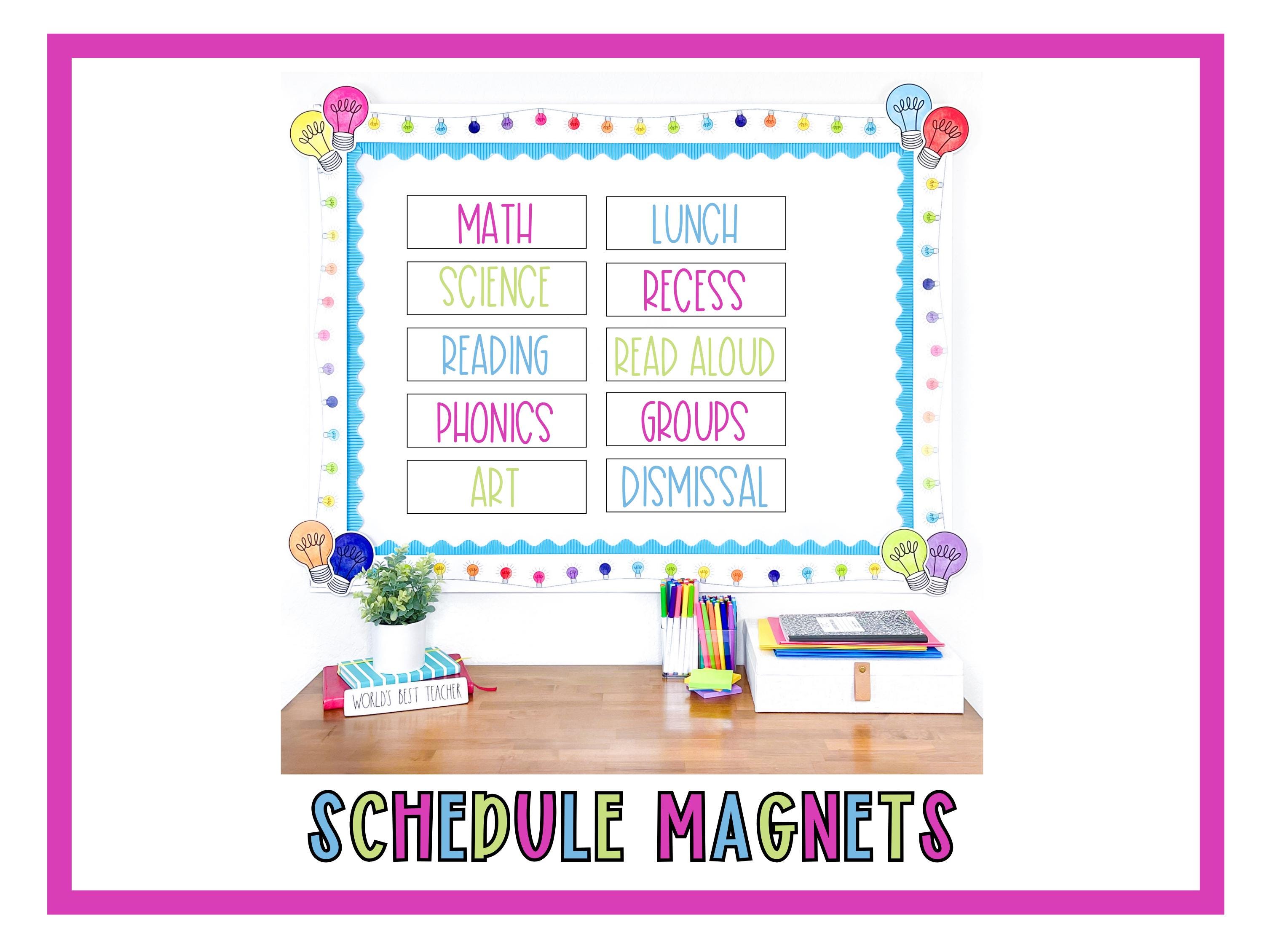 Classroom Essentials For Teachers 26-Piece Boho Rainbow Classroom ...