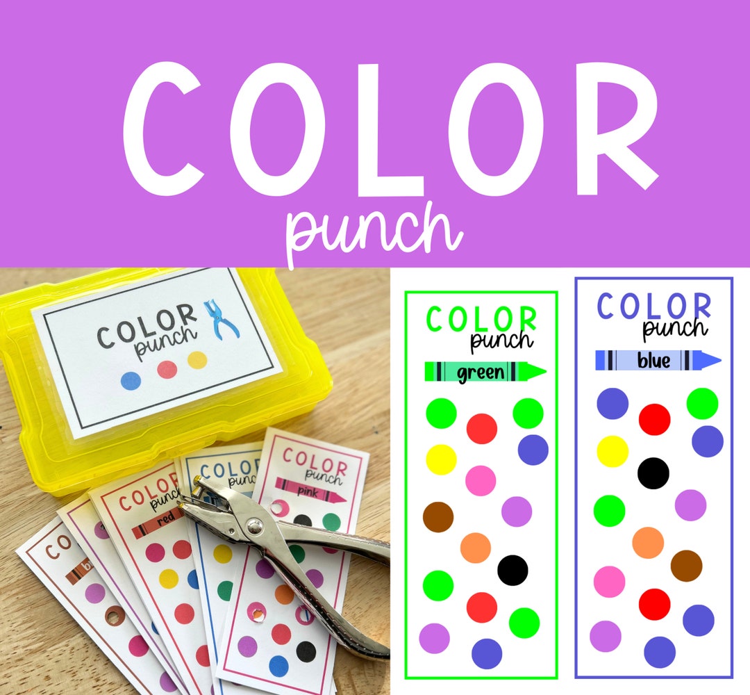 Color Recognition Activity Prek Morning Bin Fine Motor Task - Etsy