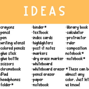 Magnets for Classroom Visual Aid Cards You Will Need School Supplies ...