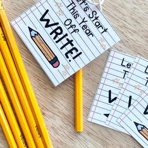 Back to School Gift for Student Back to School Night Let's Start off ...