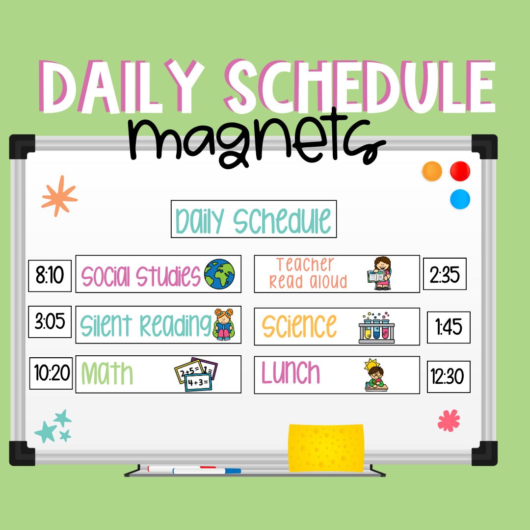 Custom Magnets for Classroom Magnets for Whiteboard Elementary Decor ...