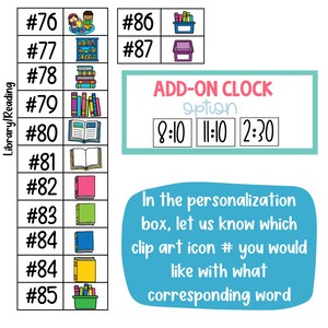 Classroom Daily Schedule Magnets Back to School Decor Daily Visual ...