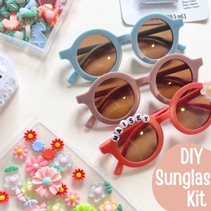 DIY Kit Kids Summer Craft Idea Personalized Sunglasses Craft for Kid ...