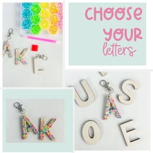 Summer Craft Kit for Girls Make Your Own Keychain Birthday Party ...