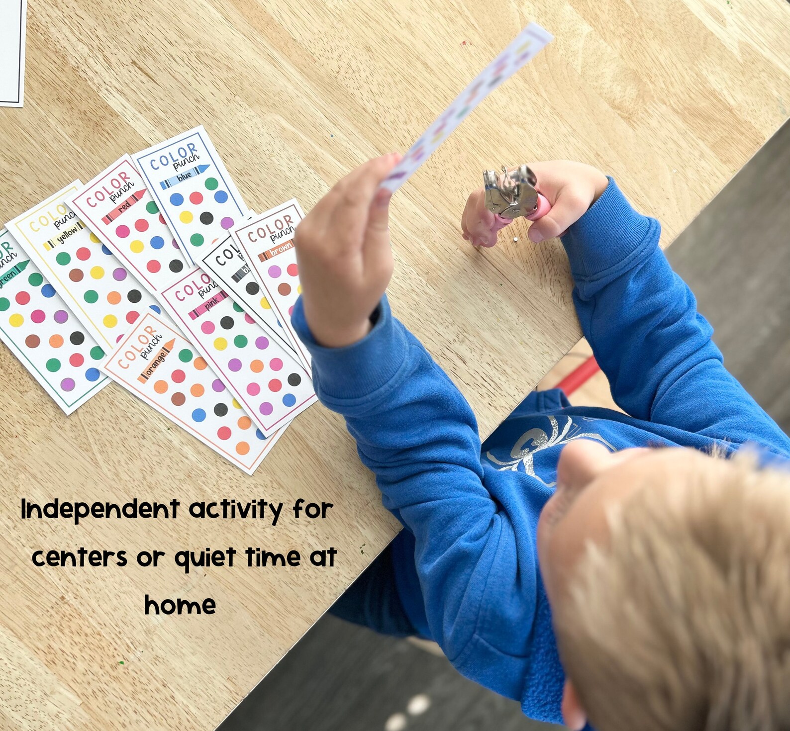 Color Recognition Activity Prek Morning Bin Fine Motor Task Box for ...