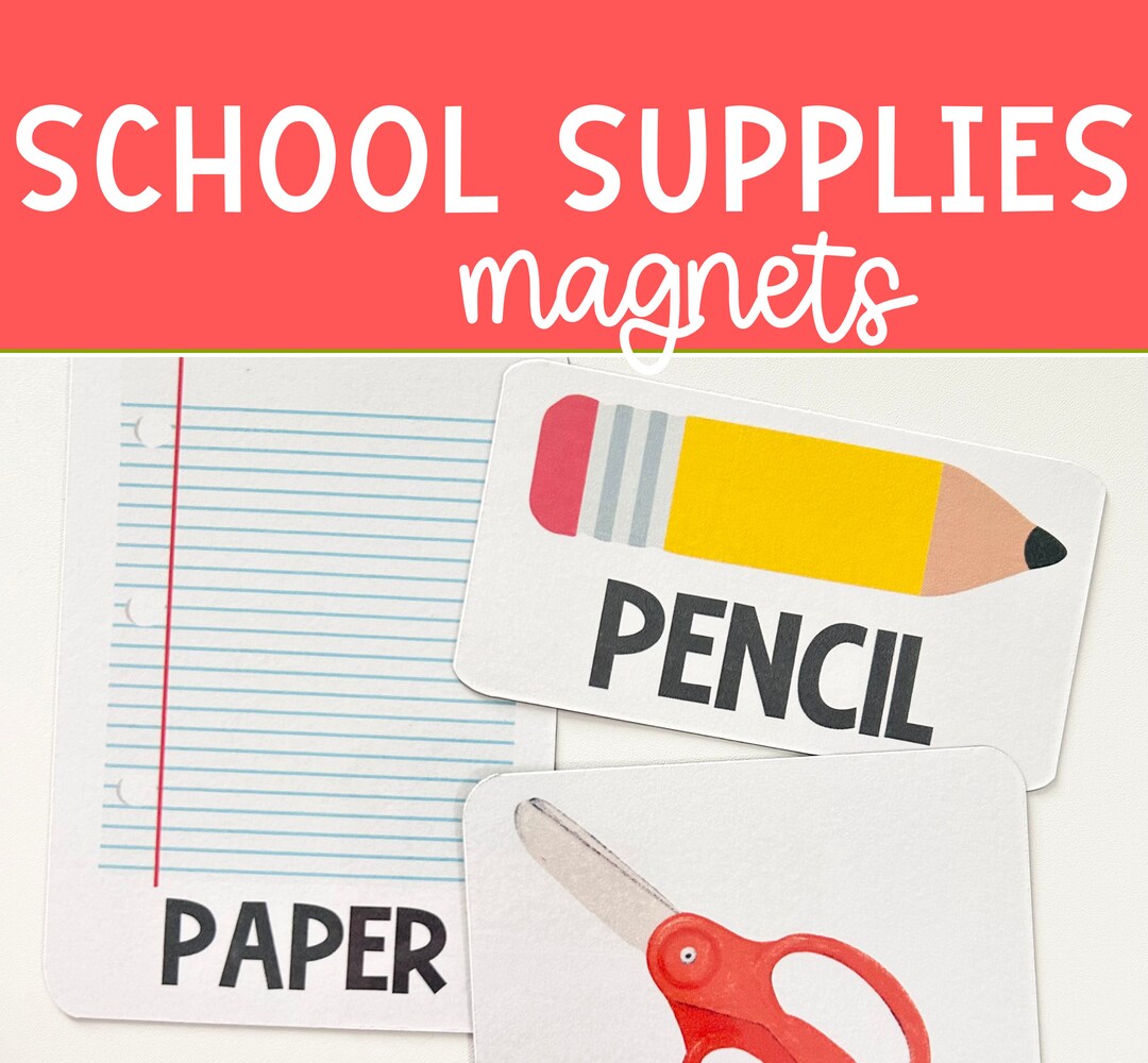 Magnets for Classroom Visual Aid Cards You Will Need School - Etsy