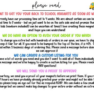 Classroom Jobs Class Helpers Magnet Whiteboard Custom With Clipart Line ...