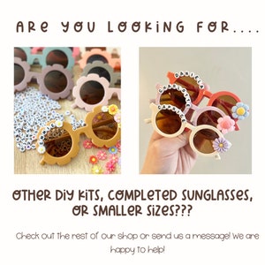 8 Year Old and up DIY Sunglasses Kit Decorate Your Own Glasses Summer ...