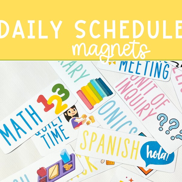 Daily Schedule - Etsy