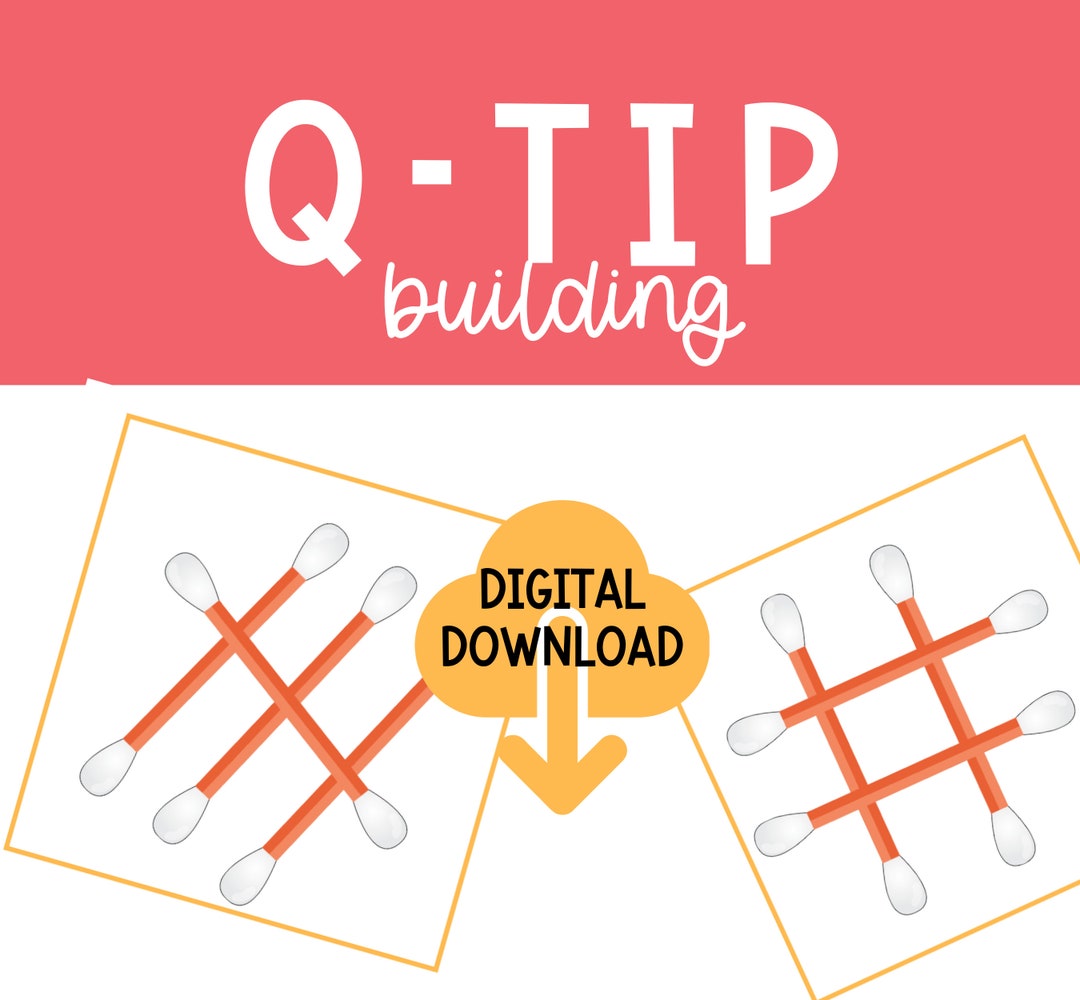 Fine Motor Activity Preschool Qtip Building Build the Pattern Prek Fine ...