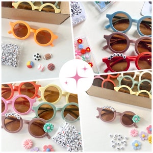 DIY Kid Sunglasses Kit Summer Craft Kids Craft Supplies for Making ...