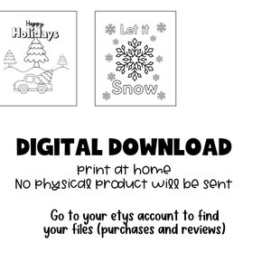 Christmas Coloring Pages Digital Download 20 Pages Christmas Printable ...