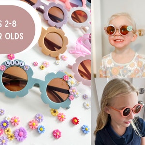 DIY Kit Kid Summer Craft Personalized Daisy Sunglasses Craft for Kid ...