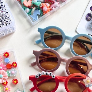 DIY Kit Kids Summer Craft Idea Personalized Sunglasses Craft for Kid ...