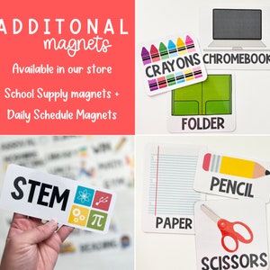 Custom Magnets for Classroom Magnets for Whiteboard Elementary Decor ...