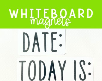Custom Classroom Whiteboard Magnets - Etsy