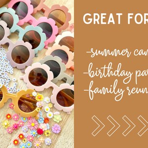 DIY Kit Kid Summer Craft Personalized Daisy Sunglasses Craft for Kid ...