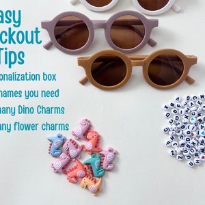 DIY Kit Kids Summer Craft Idea Personalized Sunglasses Craft for Kid ...