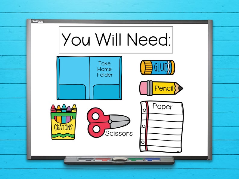 Visual Aid Card School Magnet for Whiteboard Magnet You Will Need ...