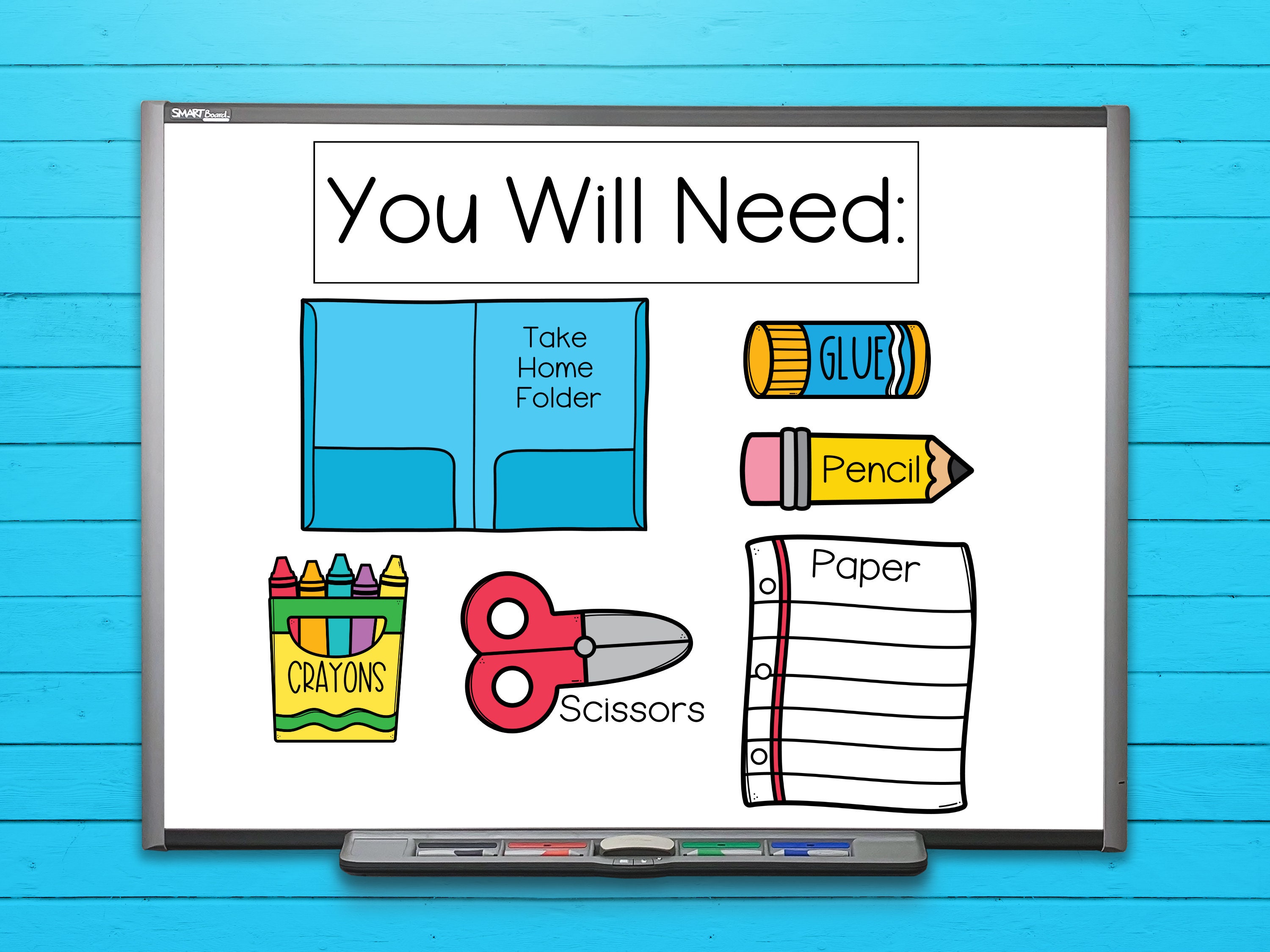 Visual Aid Card School Magnet for Whiteboard Magnet You Will Need ...