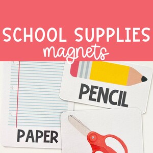 Magnets for Classroom Visual Aid Cards You Will Need School - Etsy