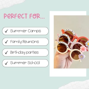DIY Kid Sunglasses Kit Summer Craft Kids Craft Supplies for Making ...