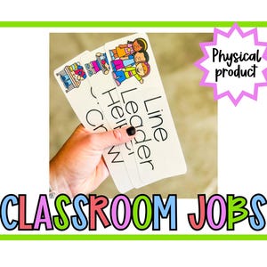 Classroom Jobs Class Helpers Magnet Whiteboard Custom With Clipart Line ...