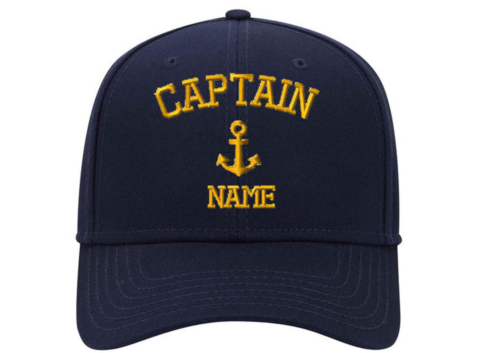 Captain Custom Embroidered Personalized CAPTAIN Dad Hat Add - Etsy