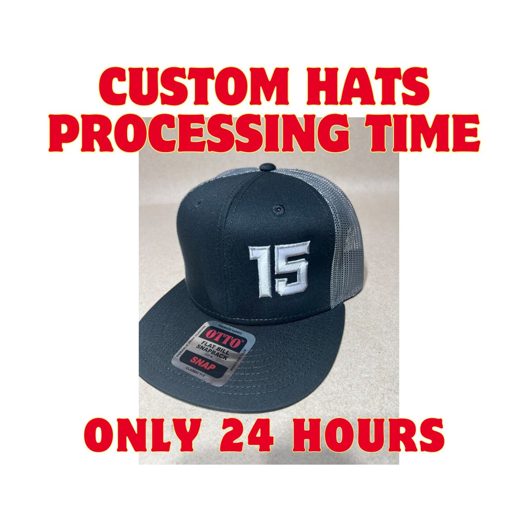 Custom Snapback Hat / Yupoong Classic Snap Back Caps / Personalized ...