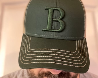 3D or 2D Puff Embroidery Custom Hat Embroidered Structured - Etsy