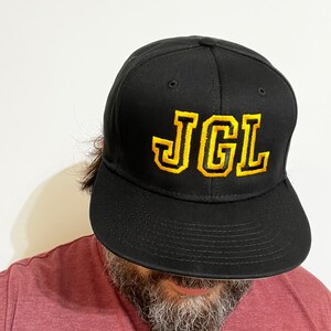 Crown Hats, JGL, Initials, Letters, Embroidery, Your Name Hat - Etsy