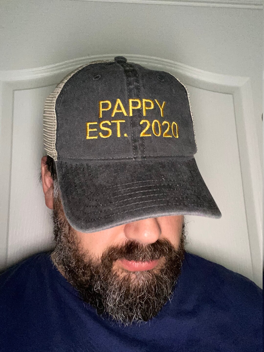 Grandpa Pappy Trucker Hat 90s Vintage Custom Hat, Embroidered Hat ...