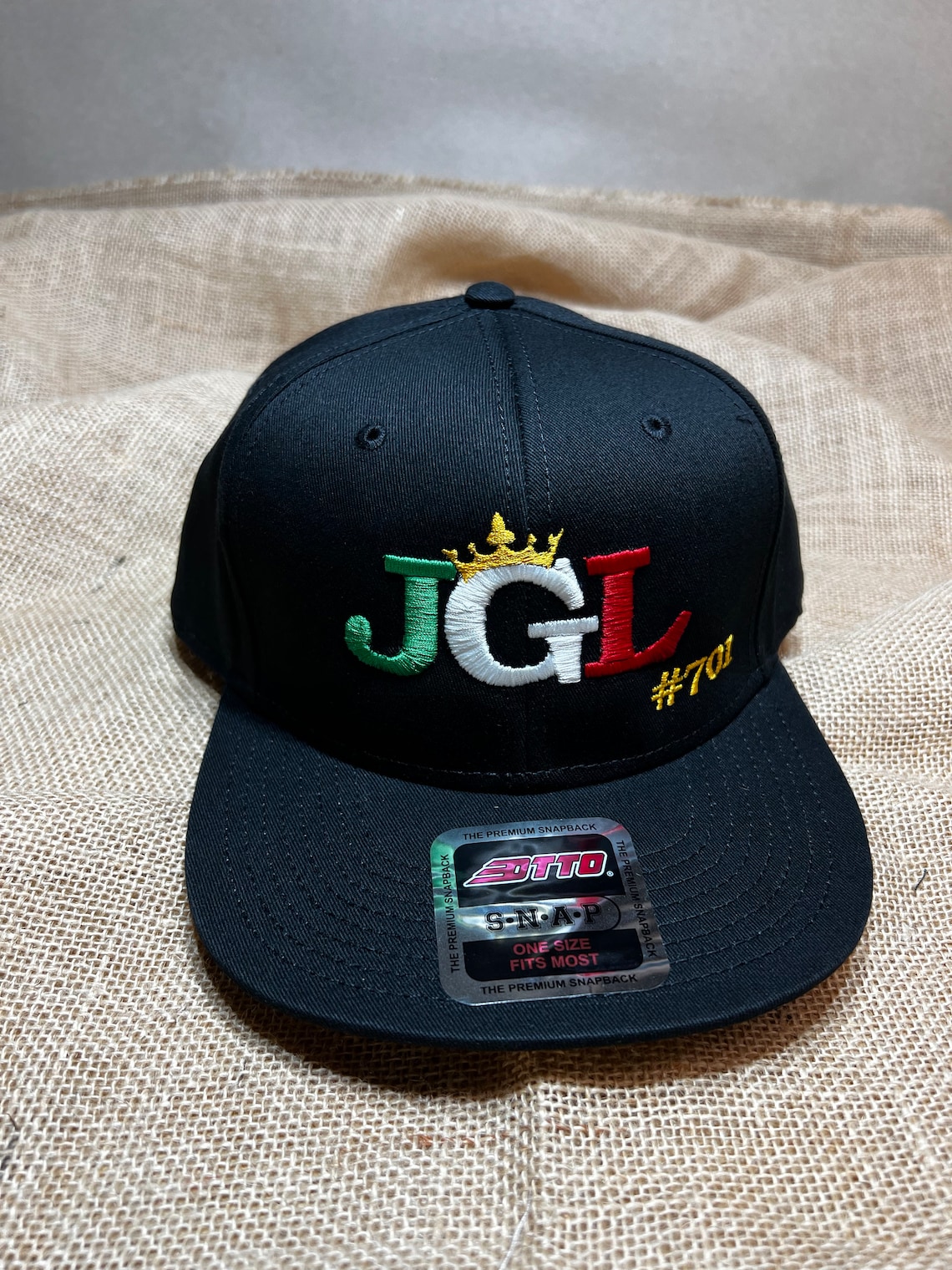 Crown Hats JGL 701 Initials Letters Embroidery - Etsy