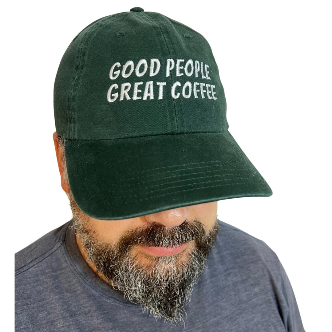Gute Leute, tolle Kaffee-Baseballmütze, gestickte Dad-Hut ...