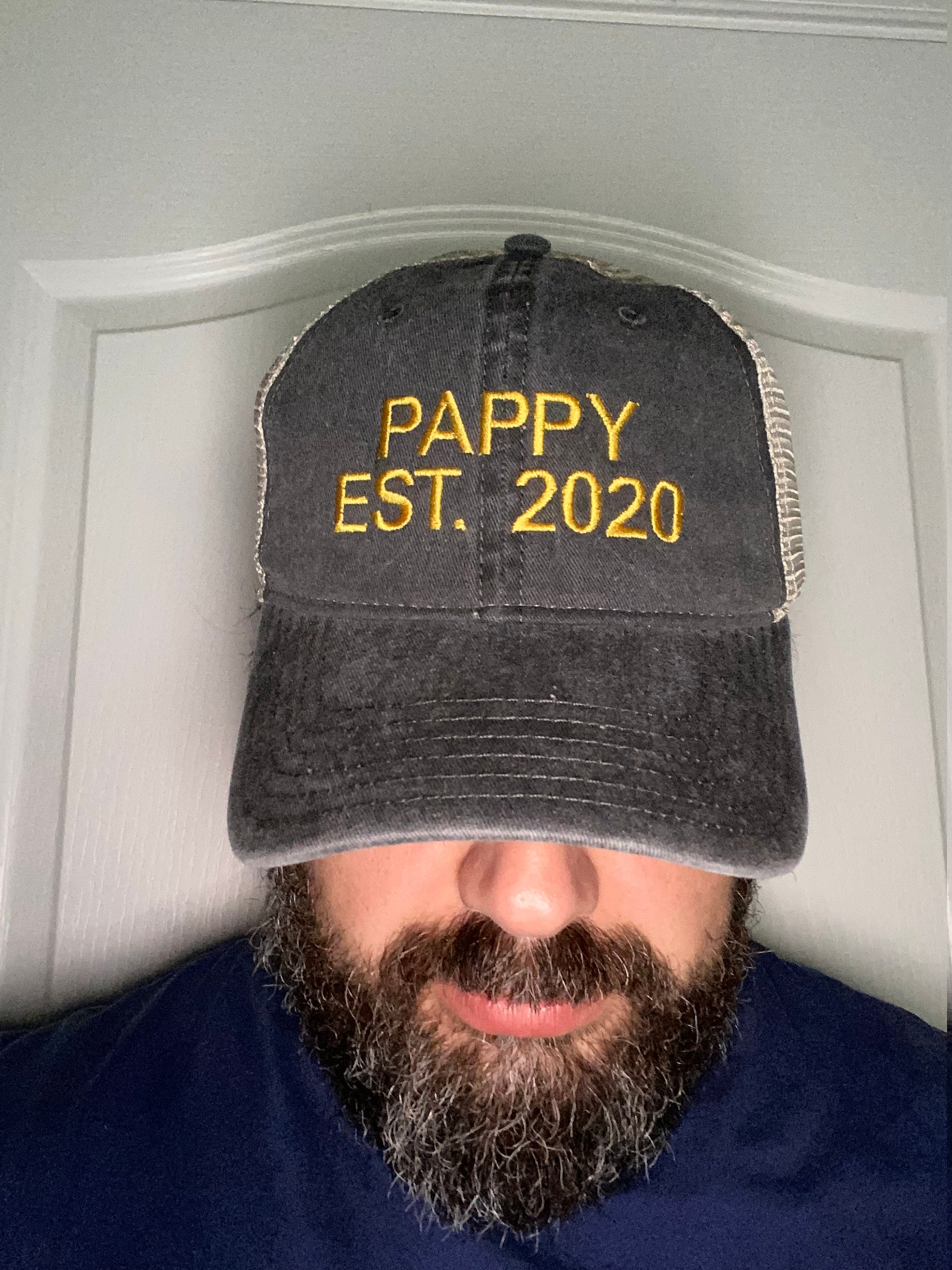 Grandpa Pappy Trucker Hat 90s Vintage Custom Hat Embroidered - Etsy