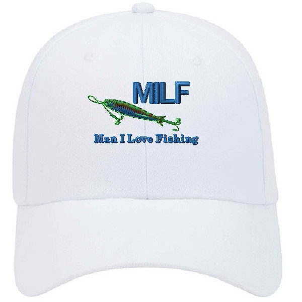 Man I Love Fishing Hats - Etsy