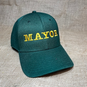 Personalized Custom Embroidered Mayor Hats - Etsy