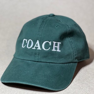 Custom Embroidered Baseball Cap: Personalized Dad Hat, Logo or Text - Etsy